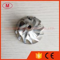 China GT15-25 6+6 blades 702489-0009/6/2 34.62/49.00mm turbo milling/aluminum 2618/billet compressor wheel for 717858/750718 for sale