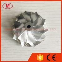 China GT15-25 10+0 blades 770240-0001U 44.20/60.40mm turbo milling/aluminum 2618/billet compressor wheel for 777853-0011 for sale