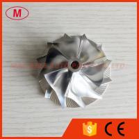 China CT26 6+6 blades 17291-54060 50.39/68.01mm high performance turbo billet/milling/aluminum 2024 compressor wheel for sale