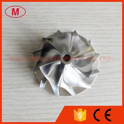 China CT26 6+6 blades 17291-54060 50.39/68.01mm high performance turbo billet/milling/aluminum 2024 compressor wheel for sale