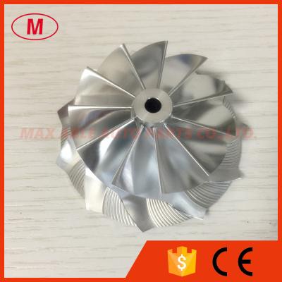 China K04 11+0 blades 48.50/61.00mm high performance milling/aluminum 2618/billet compressor wheel for sale