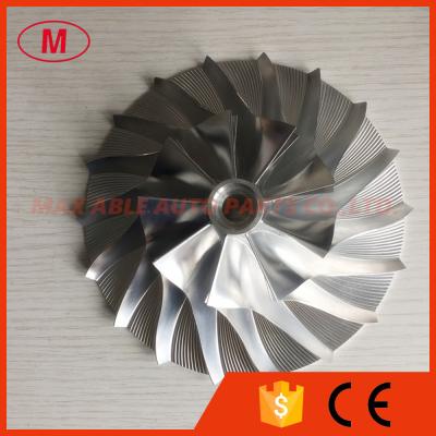 China supercharger 9+9 blades 91.00/167.30mm high performance Billet/milling/aluminum 2024 compressor wheel for Paxton Novi for sale