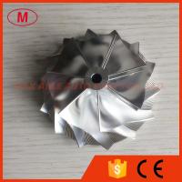 China GT3084 61.33/82.00mm 7+7 blades high performance Turbocharger Billet/milling/aluminum 2024 compressor wheel for sale