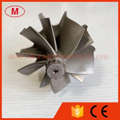 China GT3582R 62.35X68mm 5+5 blades ball bearing turbo turbine wheel shaft / turbine shaft&wheel for sale