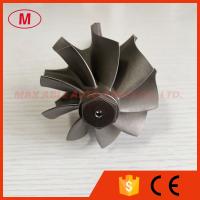 China GT3584RS 9 blades 62.35/68.00mm ball bearing turbine shaft/turbo wheel /turbine shaft&wheel for sale
