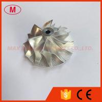 China GT12 6+6 blades 34.10/46.00mm high performance turbo milling/aluminum 2618/billet compressor wheel for sale