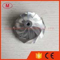 China GT15-25 reverse 49.60/63.00mm 10+0 blades 824678-0001 milling/aluminum 2618/billet compressor wheel for 834142-5005 TBW0 for sale