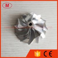 China K16 reverse 49.50/67.00mm 6+6 blades turbo milling/aluminum 2618/billet compressor wheel for BMW N55 upgrade for sale