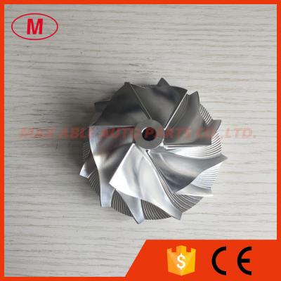 China T04E 56.48/74.99mm 442476-0014 6+6 blades high performance turbo milling/aluminum 2618/billet compressor wheel for sale