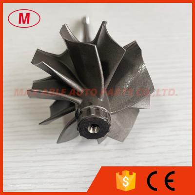 China G30 forward 55/60mm 5+5 Blades ball bearing turbine shaft wheel/turbine wheel for sale