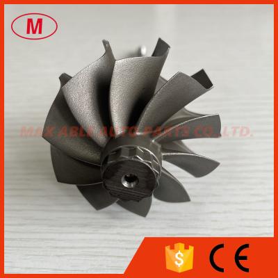 China GT3076R GTX3076R GTX3067R 55/60mm 10 blades reverse ball bearing turbo turbine wheel shaft / turbine shaft&wheel for sale