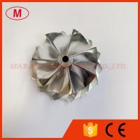 China CT01 reverse 7+7blades 52.00/63.00mm high performance turbo milling/aluminum 2618/billet compressor wheel for sale