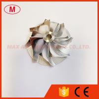 China CT9 36.02/50.00mm 4+4blades turbo milling/aluminum 2618/billet compressor wheel for sale