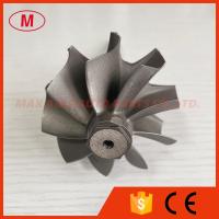 China GT3584RS reverse 9 blades 62.35/68.00mm ball bearing turbine shaft/turbo wheel /turbine shaft&wheel for sale