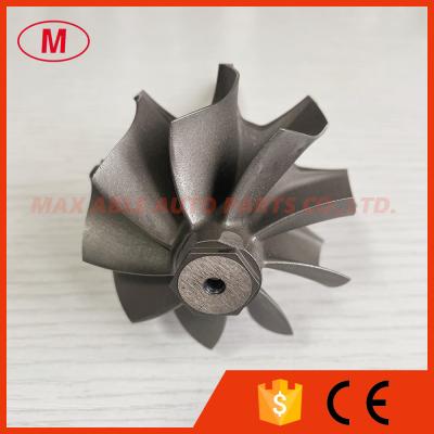 China GT3584RS reverse 9 blades 62.35/68.00mm ball bearing turbine shaft/turbo wheel /turbine shaft&wheel for sale