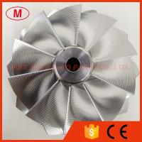 China T0E 65.70/82.46mm 10+0 blades point milling turbo milling/aluminum 2618/billet compressor wheel for sale