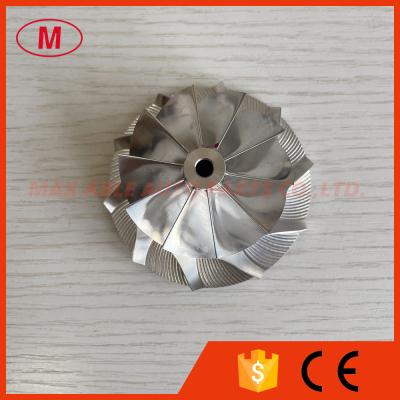 China GT15-25 forward 51.00/70.98mm 10+0 blades turbocharger milling/aluminum 2618/billet compressor wheel for sale