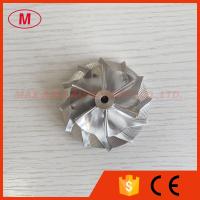 China GT1252 40.00/56.03mm 6+6blades high performance turbo turbocharger milling/Aluminum 2618/billet compressor wheel for sale