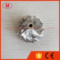 China RHV5 40.65/52.51mm 7+7 blades high performance turbo turbocharger aluminum 2618/milling/Billet compressor wheel for VIEZ for sale