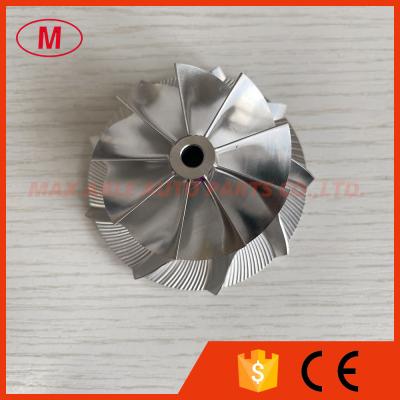 China K16 reverse 49.55/67.00mm 9+0blades high performance turbo milling/aluminum 2618/billet compressor wheel for sale