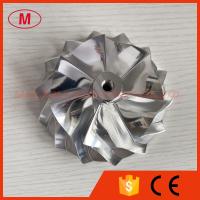 China HX40 75.83/102.75mm 7+7blades Turbocharger milling/Aluminum 2618/billet compressor wheel for sale