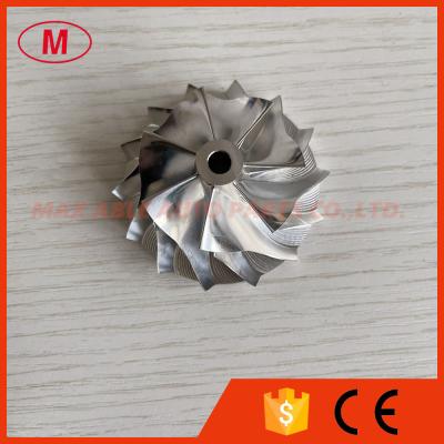 China GT15-25 436131-0002/436131-0016 38.62/52.19mm 7+7 blades performance Turbo milling/aluminum 2618/billet compressor wheel for sale