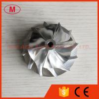 China T04E 6+6 blades 53.87/76.07mm 448048-0004 performance milling/aluminum 2618/billet compressor wheel for 451567-0001 for sale