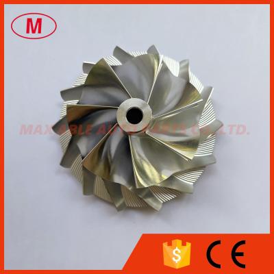 China S200 61.00/86.00mm 7+7 blades high performance Turbo milling/aluminum 2618/billet compressor wheel  for sale