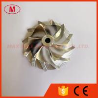 China GT 856795-0013 48.75/71.06mm 6+6 blades turbo turbocharger aluminum 2618/milling/billet compressor wheel for 895024-0001 for sale