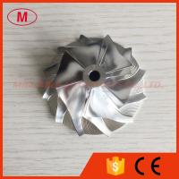 China K16 5324-123-2006 40.50/60.50mm 6+6 blades turbo milling/aluminum 2618/billet compressor wheel for 5316-988-6735/6736 for sale