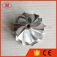 China K16 5324-123-2206 49.62/61.98mm 6+6 blades performance milling/aluminum 2618/billet compressor wheel for TTRS for sale