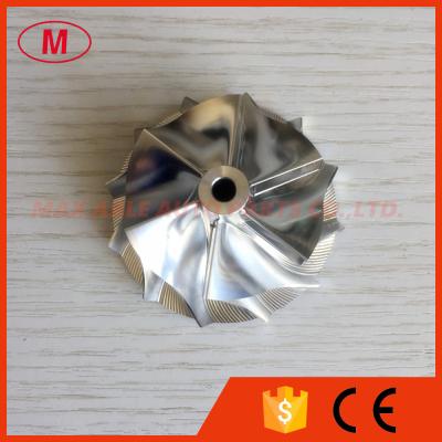 China TD04HL 18T 45.01/56.02mm 6+6 blades 49189-43800 Turbocharger milling/aluminum 2618/billet compressor wheel for sale