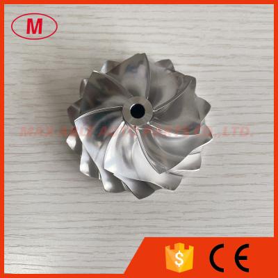 China G30-770 57.52/71.40mm 7+7blades LEP Style Performance milling/aluminum 2618/billet compressor wheel for 880693-5002S for sale