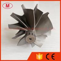 China HX40 67X76mm 5+5 blades turbo wheel/ turbine shaft&wheel journal bearing for sale