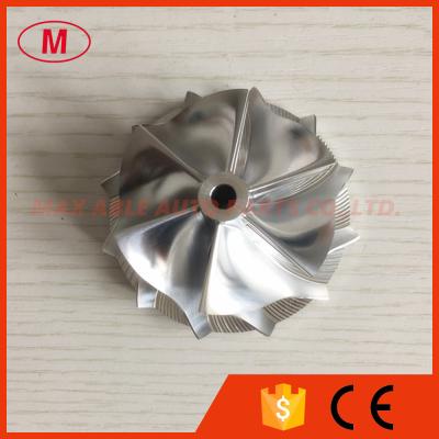 China TD04HL 20T 49189-X 47.04/58.00mm 6+6 blades high performance turbo milling/aluminum 2618/billet compressor wheel for sale