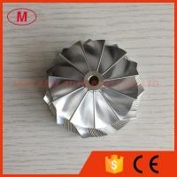 China TD04HL 20T 49189-X 47.04/58.00mm 11+0 blades Turbo Billet compressor wheel for 49189-07220 nose:11.63mm for sale