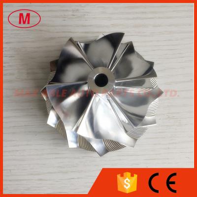 China RHG6 6+6 blades 65.00/82.05mm high performance Turbo Billet/milling/aluminum 2024 compressor wheel for Chevy 6.6L upgrad for sale