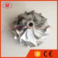 China S400 174513 80.30/111.10mm 7+7 blades high performance Turbo milling/aluminum 2618/Billet compressor wheel for sale