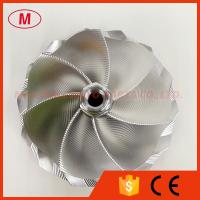 China GT42 73.50/102.80mm 7+7 blades point milling turbo milling/aluminum 2618/billet compressor wheel for sale