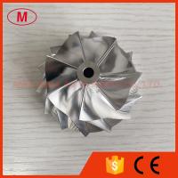 China RHF5HB 54.06/71.40mm 7+7blades high performance aluminum 2618/milling/billet compressor wheel for sale