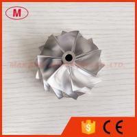 China RHF5HB 55.00/67.00mm 7+7blades aluminum 2618/milling/billet compressor wheel for SUBARU for sale