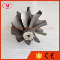 China GT3076R GTX3076R GTX3067R reverse 55/60mm 9 blades ball bearing turbo turbine wheel shaft / turbine shaft&wheel for sale
