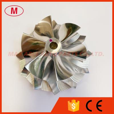 China S300 69.66/93.35mm 6+6 blades high performance turbo milling/aluminum 2618/billet compressor wheel for sale