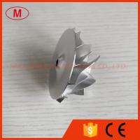 China GT2554R 445347-0016F 42.12/54.39mm 7+7 Blades performance Turbocharger billet compressor wheel for 471171-0003 for sale