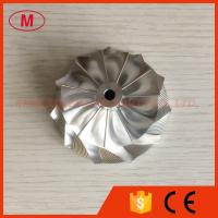 China GT3037 452708-0001 11+0 blades 57.04/76.13mm bore:6.0mm milling/billet compressor wheel for 700382-12/700177-7 racing for sale