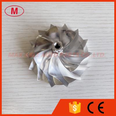China TD05H forward 57.69/78.00mm 7+7 blades LEP style high performance Turbocharger aluminum 2618/billet compressor wheel for sale