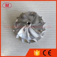 China TD05 forward 64.40/82.00mm 7+7 blades LEP style turbocharger milling/aluminum 2618/billet compressor wheel for sale