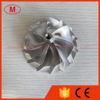 China TD05 reverse 64.40/82.00mm 7+7 blades LEP style turbocharger milling/aluminum 2618/billet compressor wheel for sale