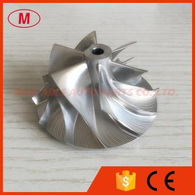China GT15-25 720915-0004/737692-0002 44.50/60.01mm 6+6 blades High Performance Racing Turbocharger Billet Compressor wheel for sale