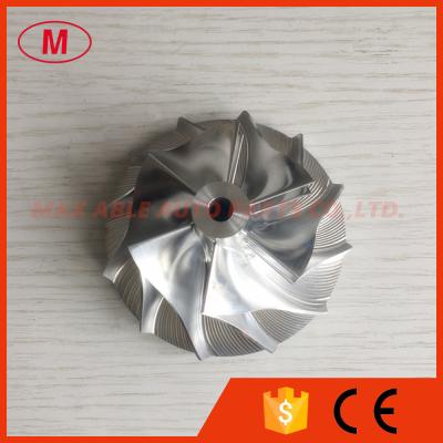 China T04E 52.84/76.07mm 6+6 blades turbo milling/alumimun 2618/billet compressor wheel for sale